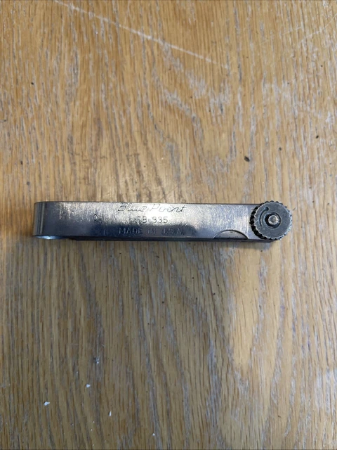 BLUE POINT (BY snap on) Stright Feeler Gauges Vintage pt no FB335 USA £ ...