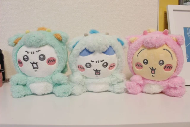 CHIIKAWA DRAGON SET 3 Hachiware Usagi Rabiit Peluche Bambola Happy Bag ...