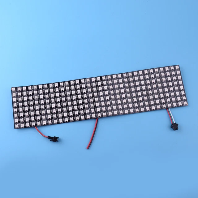 Led Matrix Panel Ws2812b Rgb 8x32 Pixels Digital Flexible Dot Matrix Indivi Acc Eur 5513 