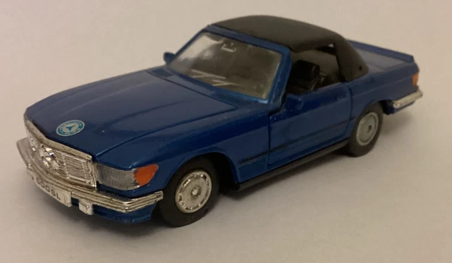UNOPENED SHELL CLASSIC Sportscar Collection Mercedes Benz 500 SL Model ...