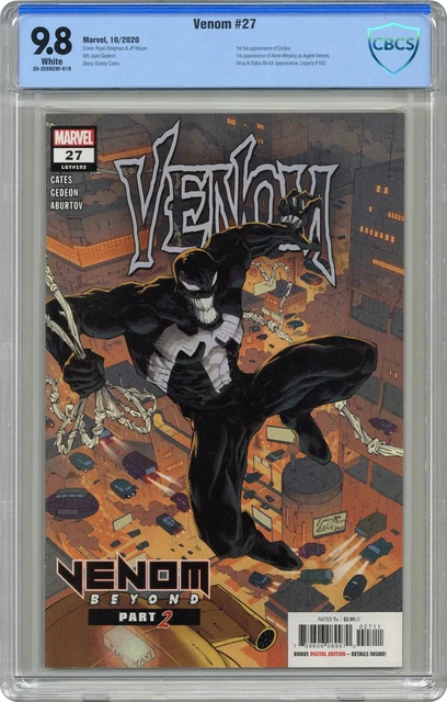 VENOM #27A STEGMAN CBCS 9.8 2020 20-2E6BC9F-019 EUR 45,71 - PicClick FR