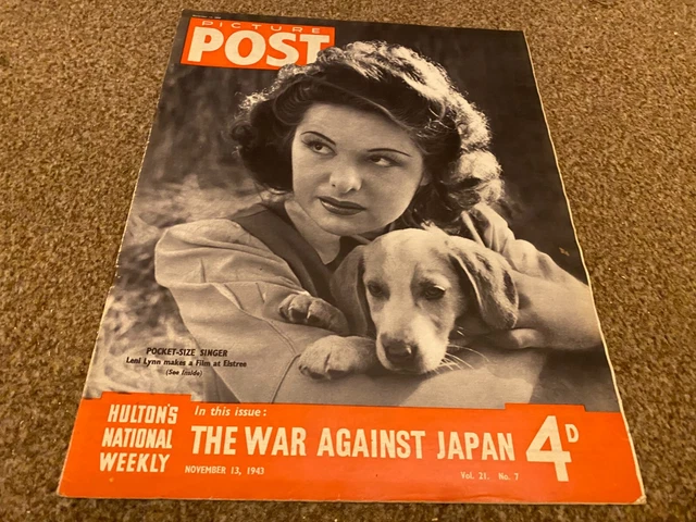 PICTURE POST MAGAZINE 13/11/1943 Tommy Trinder. Ivy Benson. King Farouk ...