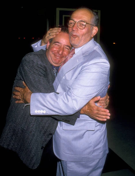 MICHAEL TUCKER AND Richard Dysart attend the NBC Affiliates - 1989 Old ...