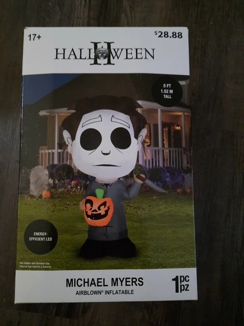 5 Ft Tall Michael Myers Gemmy Halloween Airblown Inflatable Yard Blow Up £3159 Picclick Uk
