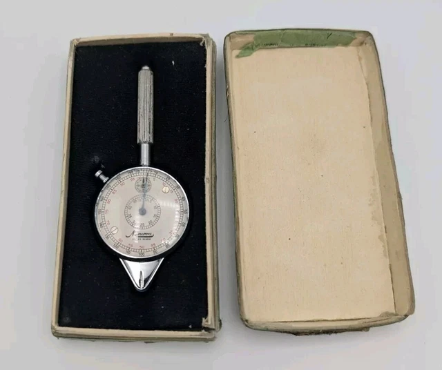 VINTAGE MINERVA SWISS Opisometer Map Curvimeter Measuring Drafting Tool ...