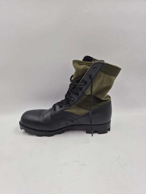 ROTHCO OLIVE DRAB Jungle Boots Panama Sole Vintage 11W Military Combat ...