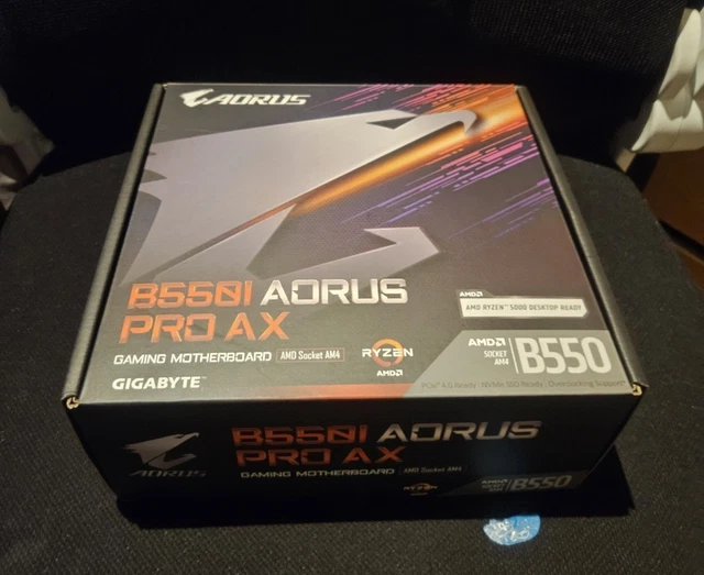 GIGABYTE B550I AORUS PRO AX, Socket AM4, AMD Motherboard £145.00 ...