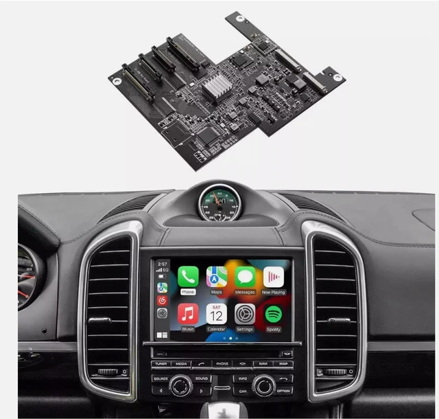 WIRELESS CARPLAY ANDROID Auto Retrofit Kit For Porsche PCM 3.1 System ...