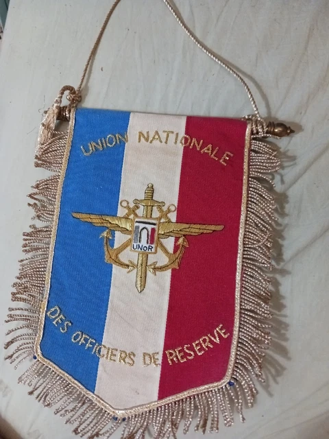 FANION DE L' Union Nationale des Officiers de Réserve. EUR 25,00 ...