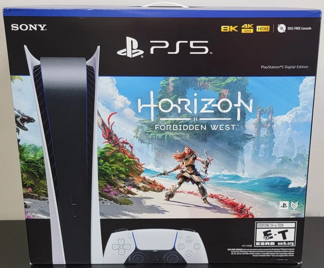 SONY PS5 PLAYSTATION 5 Digital Console Horizon Forbidden West Bundle Video Game £408.43 ...