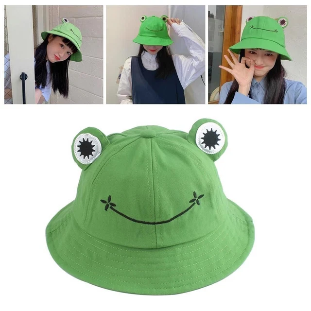 FROG FISHERMAN'S HAT Spring Sunshade Sun Hat Fisherman's Hat with Wider ...