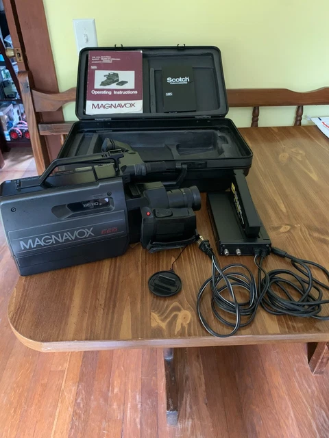 MAGNAVOX CVJ320AV01 HIGH Shutter VHS HQ CCD Movie-maker Camcorder needs ...