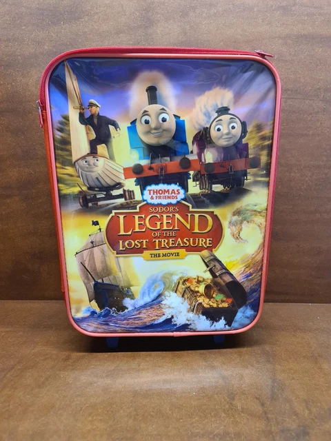 THOMAS & FRIENDS SODOR LEGEND of the LOST TREASURE SUITCASE TRAVEL BAG ...