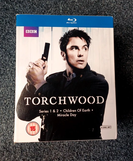 DOCTOR WHO TORCHWOOD Series 1-4. complete collection BLU RAY Box Set £ ...