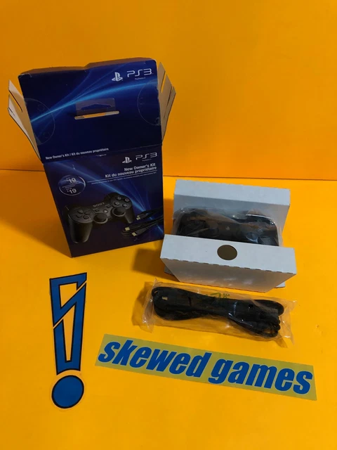 NEW OWNERS KIT Controller Charging Cable Only - Sony PS3 PlayStation 3 ...
