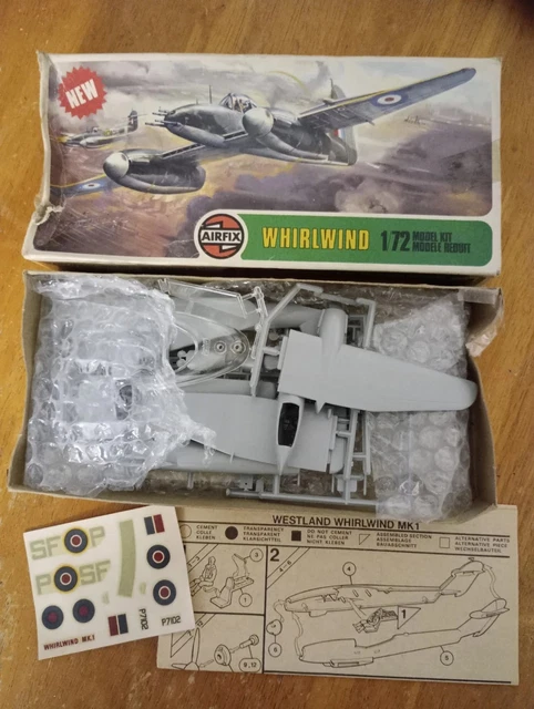 VINTAGE WESTLAND WHIRLWIND Mk 1 Aircraft 1:72 Model Kit £4.87 - PicClick UK