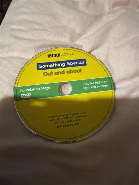 SOMETHING SPECIAL OUT and About DVD Disc Only £10.80 - PicClick UK