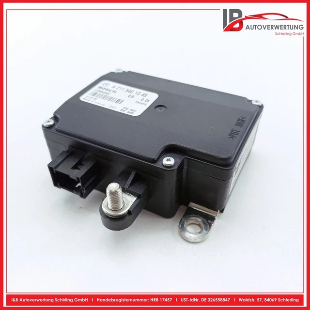 MERCEDES BENZ E-CLASS W211 battery control unit A2115401345 0199000002 ...