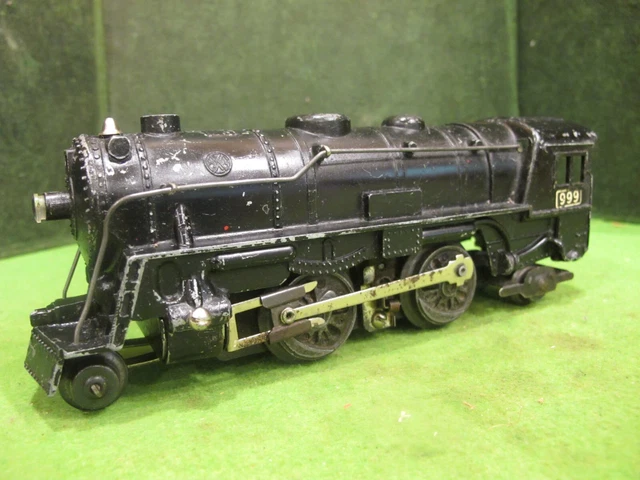 MARX O SCALE Model Trains Train Steam Locomotive Engine No 999~ tested ...