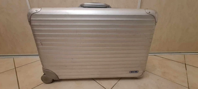 RIMOWA TOPASE TOPAZ Alu Aluminium Vintage 64x45x25cm Valise Suitcase ...