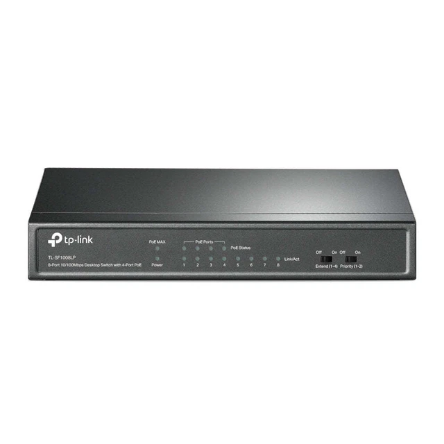 TP-LINK TL-SF1008LP NETWORK switch Unmanaged Fast Ethernet (10/100 ...