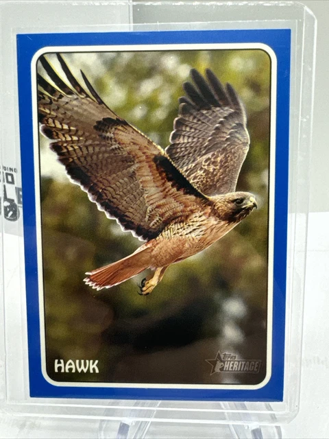 2024 TOPPS HERITAGE Zoo's Who Blue Border Hawk Andre Dawson Chicago ...