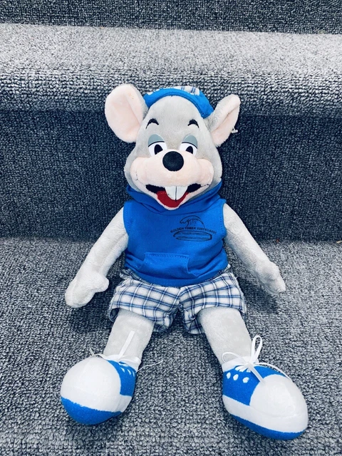 CHUCK E CHEESE Pizza Mouse Plush Stuffed Animal Toy Chucky Plushie Doll ...
