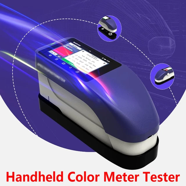 COLOR METER TESTER Spectroscopic Colorimeter 8mm Spectrophotometer for ...