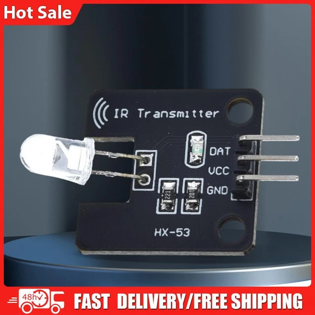 MODULO TRASMETTITORE A infrarossi IR utile scheda sensore ricevitore a infrarossi per Arduino ...