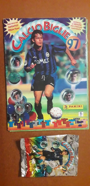 ALBUM FIGURINE PANINI CALCIO BIGLIE 97 da recupero + BUSTINA SPECIALE ...