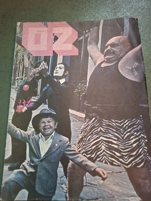 VINTAGE OZ MAGAZINE No 14 JULY 1968 Counter-culture Underground The ...