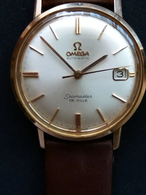 RELOJ OMEGA SEAMASTER De Ville Oro 18K/Solid Gold Automatic / Automatico EUR 1.749,00 - PicClick FR