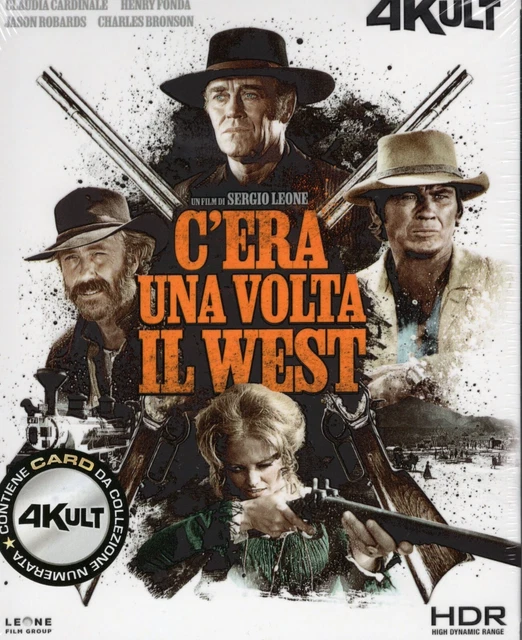 C'ERA UNA VOLTA il West (Sergio Leone) 4K UHD (1968) 2 Blu Ray EUR 19,90 - PicClick IT