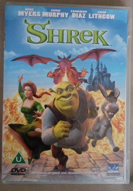 SHREK: COMPLETE MOVIE Collection 1, 2, 3, 4 [Quadrilogy Dvd Box Set ...