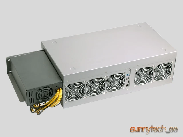 9X MANLI NVIDIA P106-90 6GB GPU Crypto Mining RIG 1600W PSU EUR 239,99 ...