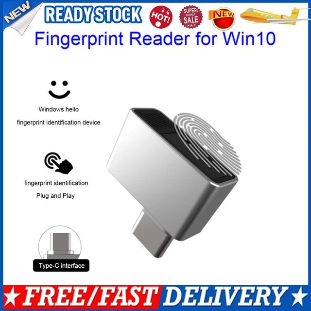 TYPE-C LOCK BIOMETRIC Scanner Portable Biometrics Security Key for ...