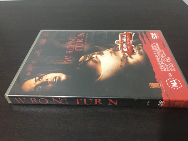 WRONG TURN DVD movie eliza dushku jeremy sisto $24.36 - PicClick AU