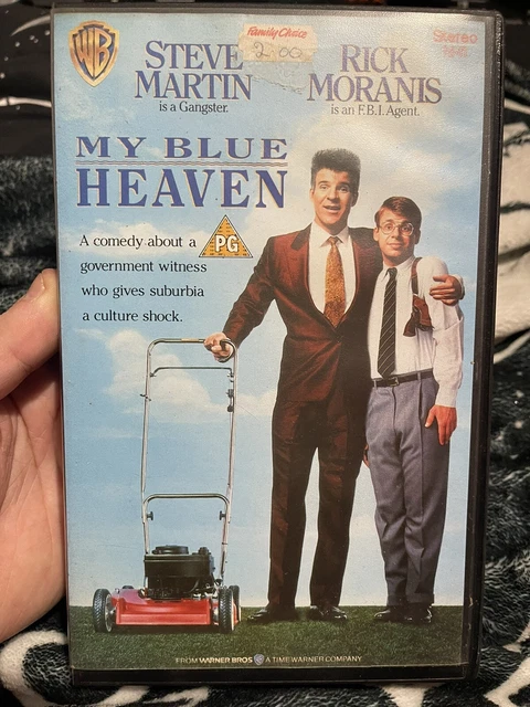 MY BLUE HEAVEN VHS Ex Rental Big Box Steve Martin Rick Moranis Vintage ...