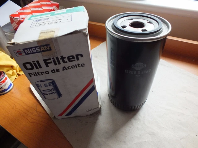 GENUINE NISSAN PATROL 79-88 Pick up 85-88 Oil Filter 15209-G9600 N25 ...