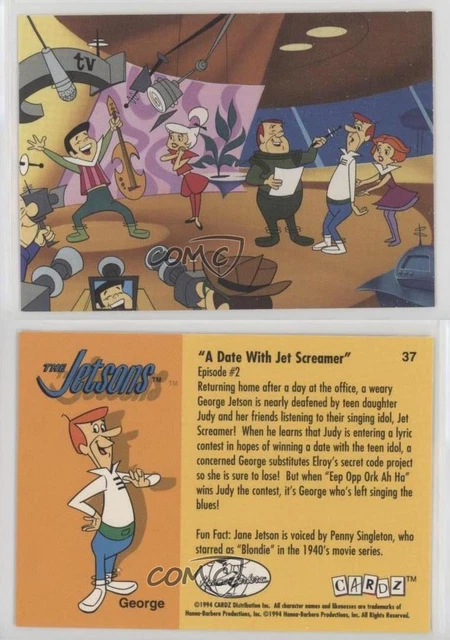 1994 CARDZ HANNA-BARBERA Classics The Jetsons A Date With Jet Screamer ...