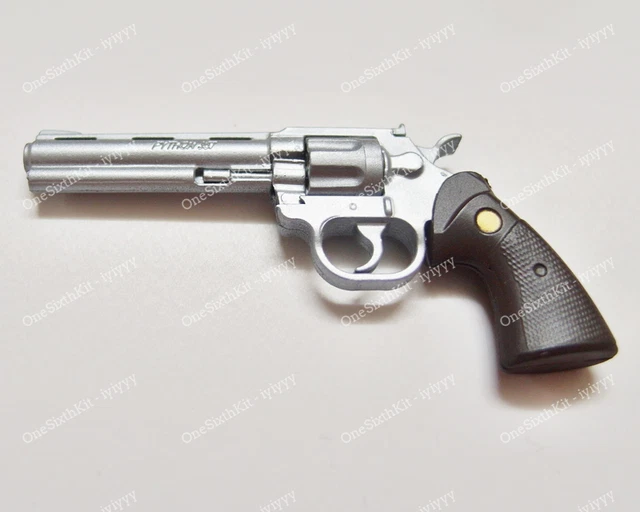 ONESIXTHKIT 1/6 SCALE Colt Python .357 Magnum Caliber Revolver For Rick ...