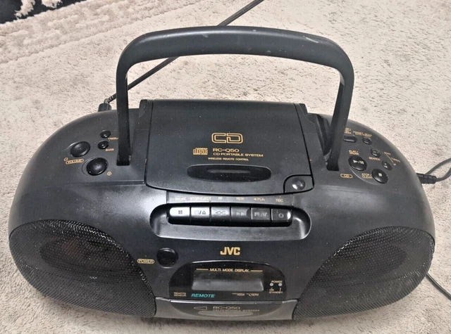 JVC RC-Q50 RADIO, CD, magnétophone avec minuterie, sans télécommande ...