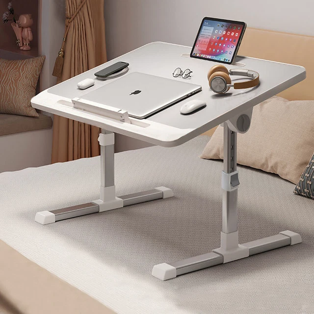 ADJUSTABLE PORTABLE LAPTOP Stand Table Lazy Lap Sofa Bed PC Notebook ...