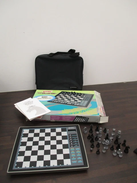 ELECTRONIC SYSTEMA CHALLENGE Chess Set Board Game Preowned Working Boxed £19.99 - PicClick UK