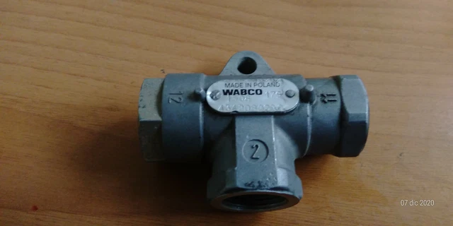 WABCO 4342080290 TWO-WAY Valve Scania-Renault-Man-Volvo-Saf / Two-Way ...