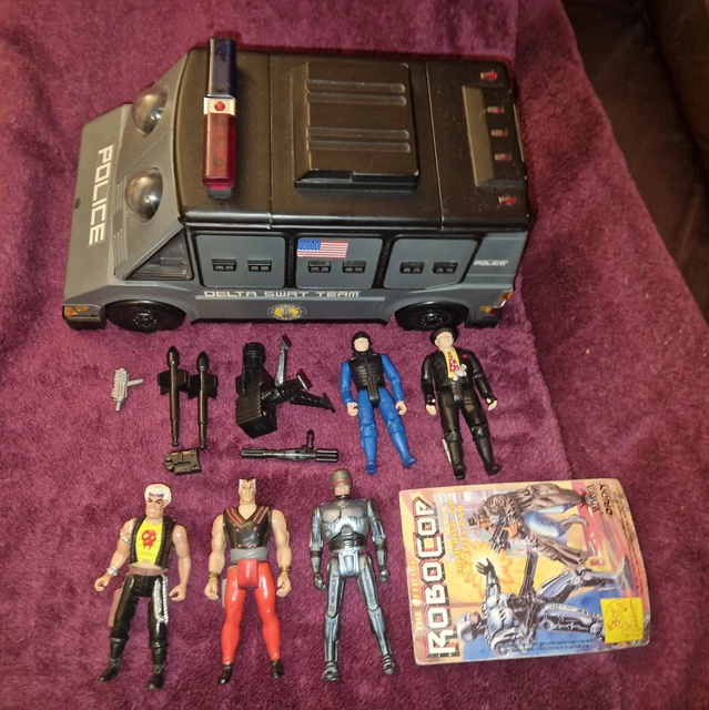 ROBOCOP SERIES FIGURES & Delta SWAT Van 1993 Toy Island Lot £42.31 ...