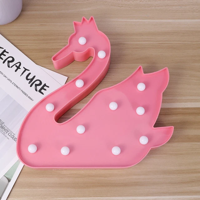 SWAN DESKTOP LAMP Led Night Light Sensor Light Kid Led Gifts Kids £12. ...