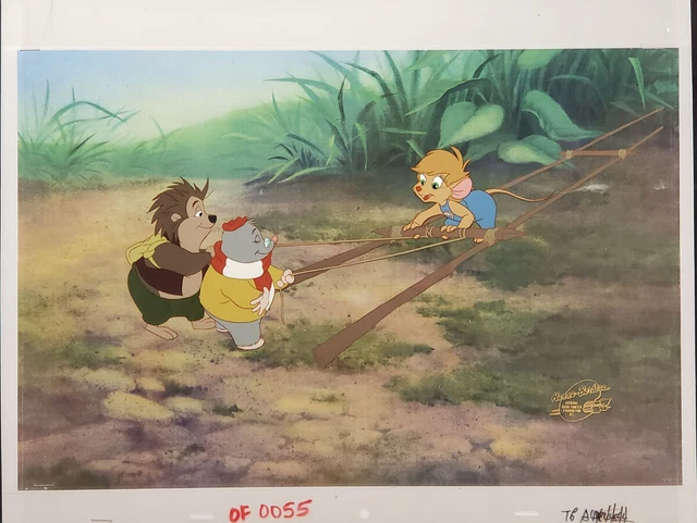 ONCE UPON A Forest 1993 Original Production Cel OPC Abigail Edgar ...