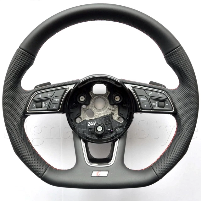 AUDI A3 S3 A4 S4 A5 S5 Q2 RS3 RS4 RS5 B9 8V 8Y S Line Flat Bottom steering wheel £549.00 ...