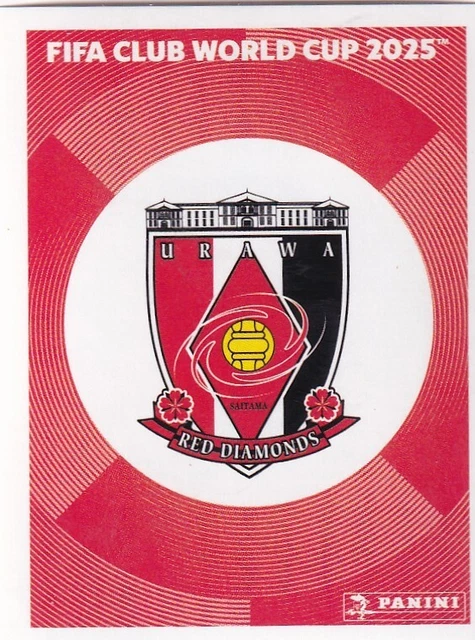 PANINI 2025 FIFA Club World Cup 25 Sticker Numéro 281 Urawa Rouge ...